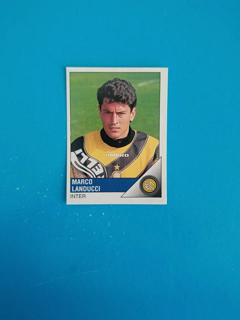 FIGURINA CALCIATORI PANINI 1995-96 New Marco Landucci Inter N 114 EUR 1 ...