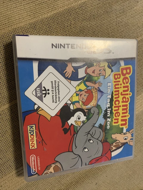 NINTENDO DS SPIEL Benjamin Blümchen Ein Tag Im Zoo Kiddinx EUR 5,00 ...