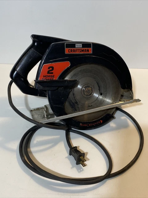 CRAFTSMAN 5 1 2 Circular Saw model 135.27540 CORDED 120 Volt ELECTRIC Saw 183.00 PicClick