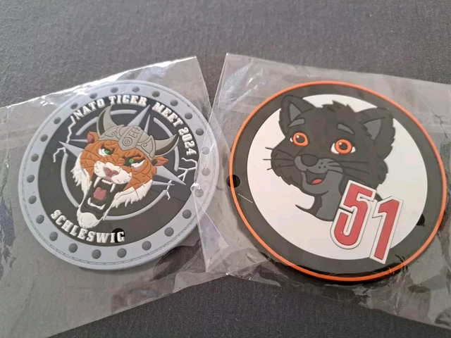 NATO TIGER MEET 2024 PVC Patch + Kinderpatch NEU & OVP EUR 20,00 ...
