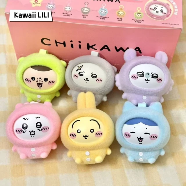 MINISO CHIIKAWA PAJAMAS Face Changing Confirmed Blind Box Keychain ...