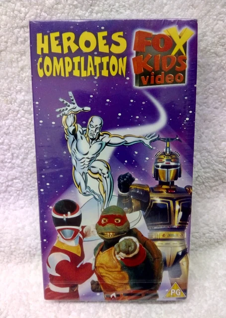 FOX KIDS HEROES Compilation Video Vhs Video Cassette Tape - New ...
