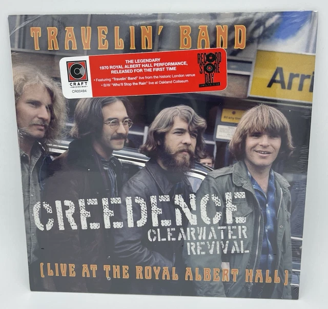 CREEDENCE CLEARWATER REVIVAL Travelin' Band Live Royal Albert Hall 7in ...