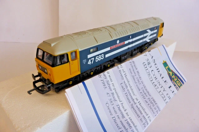 OO GAUGE LIMA 205127 Class 47 Large Logo 47583 Limited Edition £56.00 ...