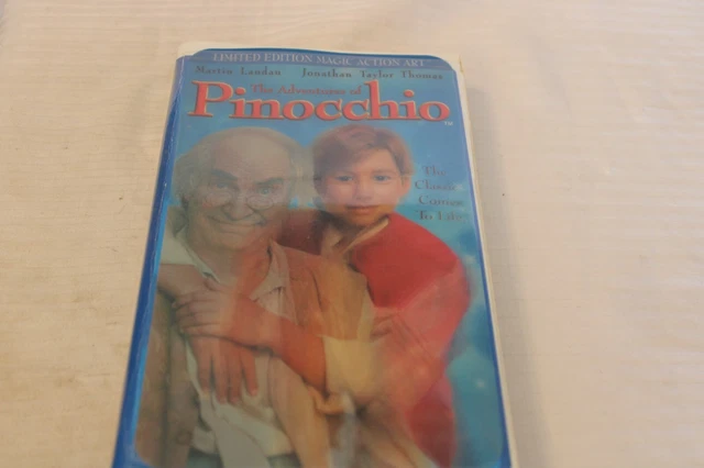 THE ADVENTURES OF Pinocchio (VHS, 1996, Clamshell) Jonathan Taylor Thomas £14.60 - PicClick UK