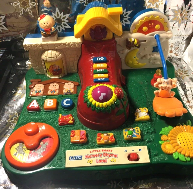 VTECH LITTLE SMART Nursery Rhyme Land Music Educational Kid Activity ...