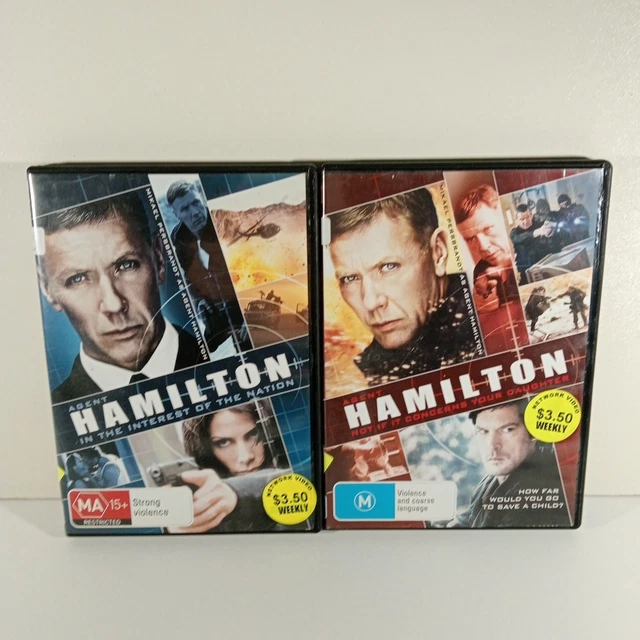 AGENT HAMILTON DVD Bundle Lot R4 PAL Interest Of Nation / Concerns Your ...
