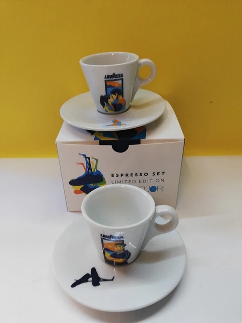 LAVAZZA 2 TAZZINE Caffè Espresso Mare Fuori Limited Edition Tazza Cups ...