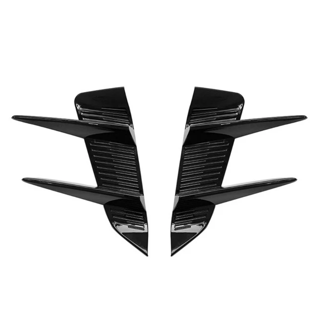 FOR MG4 EV2022-2024 Car Front Bumper Spoiler Side Air Vent Decoration ...