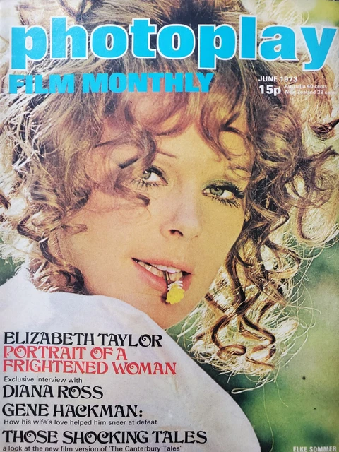 PHOTOPLAY JUN 1973 Diana Ross, Pasolini Canterbury Tales, Bisset ...