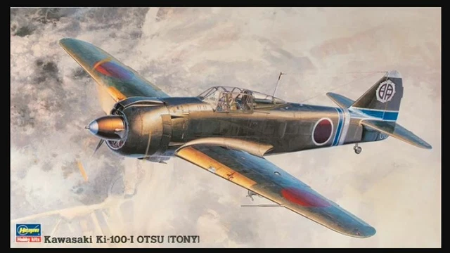 KAWASAKI KI-100-I OTSU/TONY (JAPANISCHE AF-MARKIERUNGEN) #09138/JT38 1/ ...