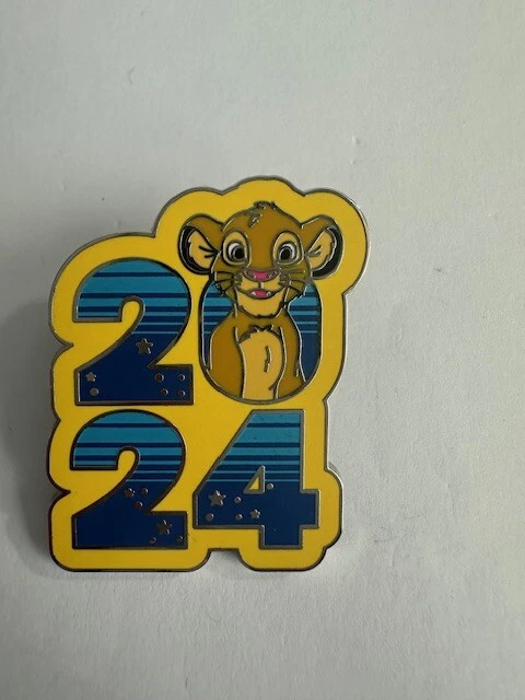 SIMBA THE LION King 2024 Booster Baby Cute Disney Pin (E2) $8.95 - PicClick