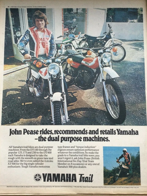 MOTOR CYCLE - 18 December 1976 - CZ250, Russ Collins Crash - Vintage ...