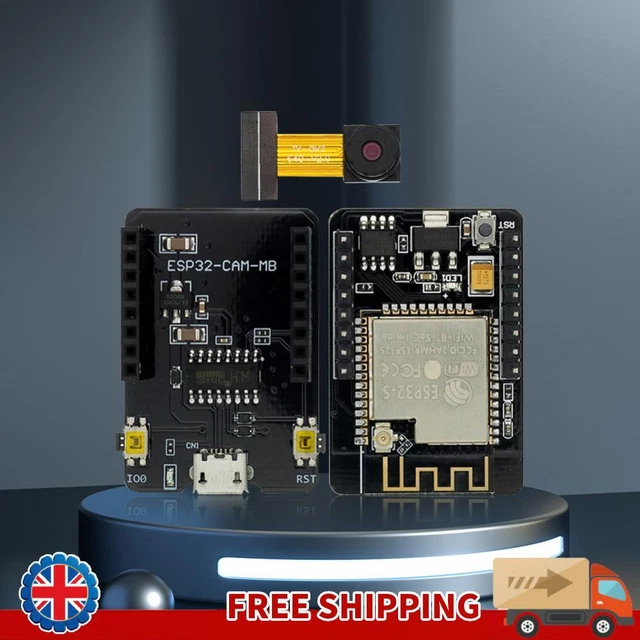 ESP32-CAM ESP32 MODULE Board with 2.4G Antenna WiFi Bluetooth-compatible £11.28 - PicClick UK