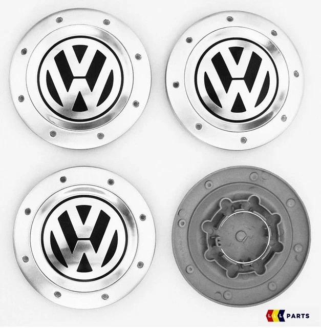NEW GENUINE VOLKSWAGEN Golf V Touran Wheel Center Hub Set Of 4 148Mm ...