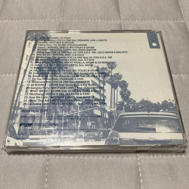 CALIFORNIA TALKBOX MIX CD Mixé par DJ T!GHT Hip-Hop Excellent état EUR ...