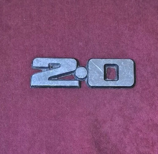 FORD CORTINA BOOT BADGE 2.0 MK4 MK5 Possibly Capri Mk3 Granada MK2 Free ...