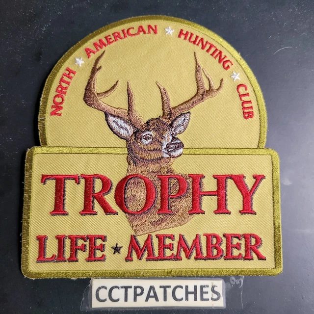 NORTH AMERICAN HUNTING Club Trophy Life Member Patch £5.66 - PicClick UK
