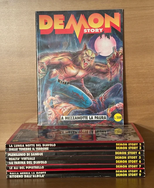DEMON STORY 1/9 completa Fenix fumetto Horror Splatter 1994 EUR 39,90 ...