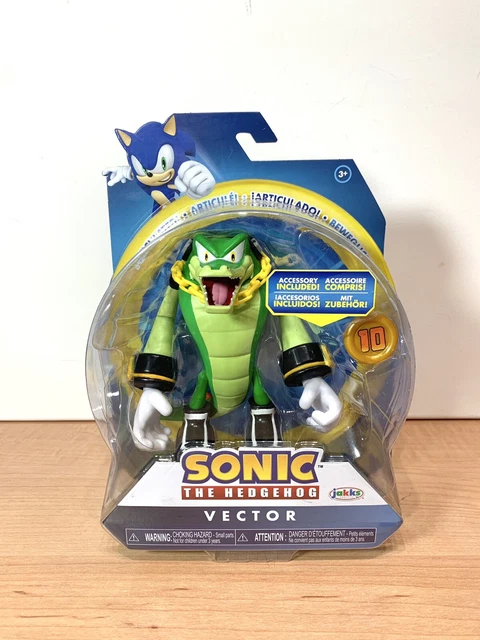 SONIC THE HEDGEHOG Vector Figure Jakks Pacific 2022 New Sealed £21.95 ...