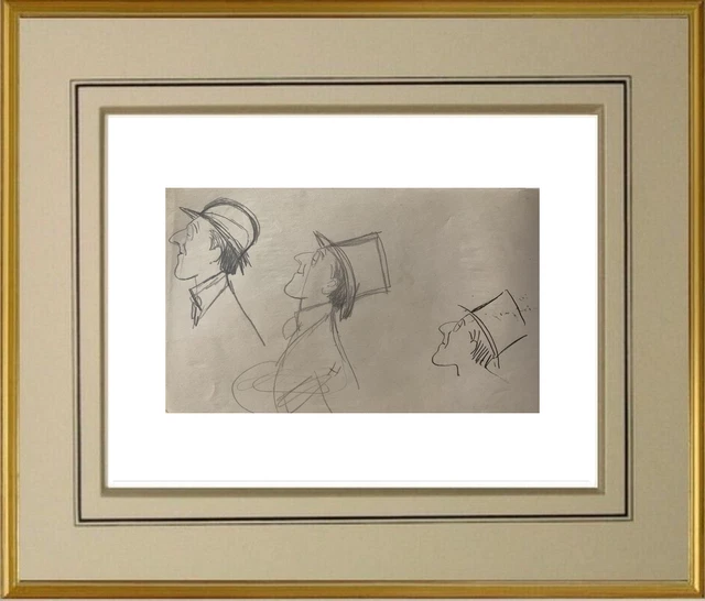 GEORGES GOURSAT DIT SEM (1863-1934) DESSIN PORTRAIT MR WALDEN 1920 (773 ...