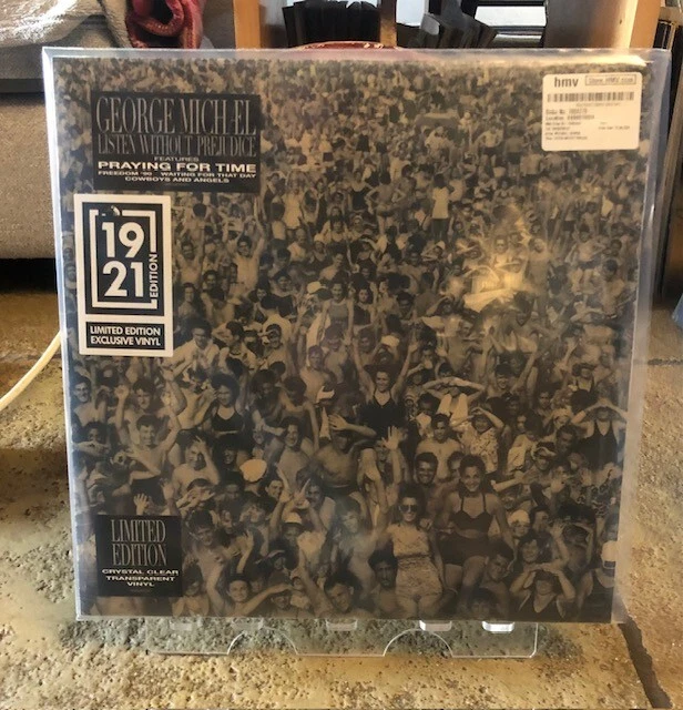 GEORGE MICHAEL LISTEN Without Prejudice (hmv Exclusive) 1921 Edition ...