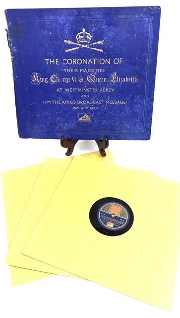 CORONATION OF MAJESTIES King George Vi Queen Elizabeth | Hmv Records (3 ...