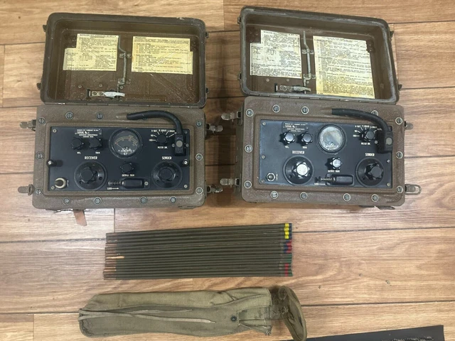 WW2 WIRELESS TYPE58 Canadian radio set x2 £464.39 - PicClick UK
