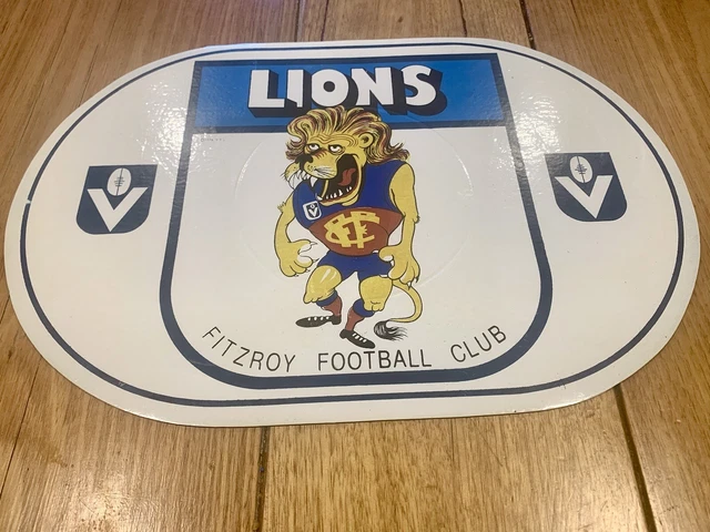 FITZROY LIONS 1976 VFL Placemat (Very Rare / Vintage) $56.00 - PicClick AU
