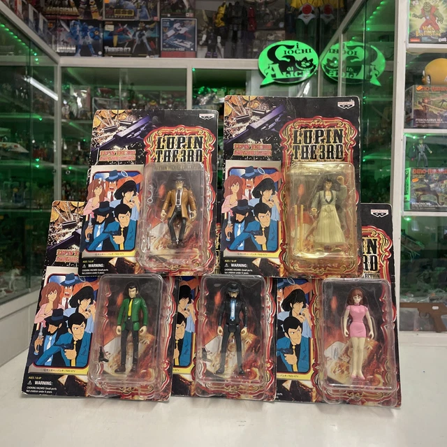 LUPIN III SET Action Figure - Lupin the 3RD - Banpresto Lotto EUR 60,00 ...