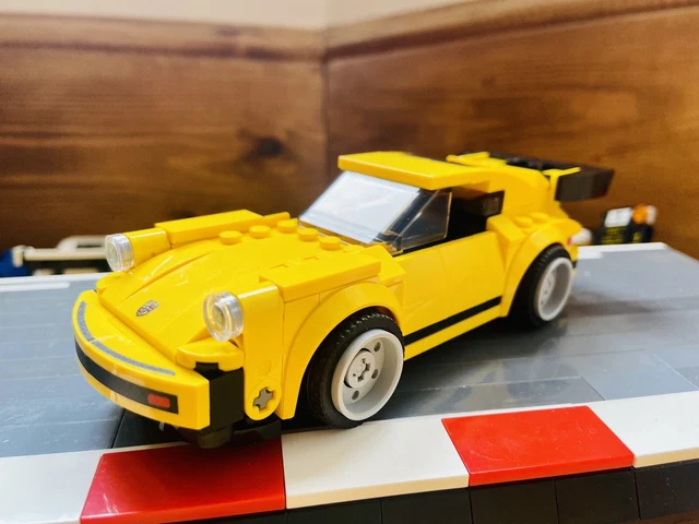 LEGO 75895 PORSCHE 911 Turbo Moc Speed Champions Racing Yellow 🚘🔥 £34. ...