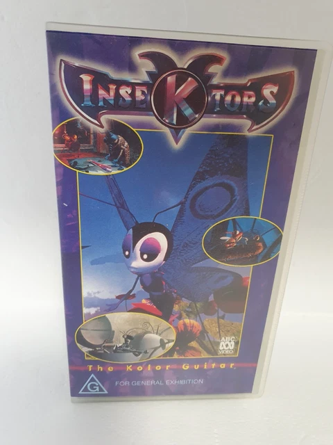 RARE ABC VIDEO Insektors The Kolor Guitar Vhs Video $49.00 - PicClick AU