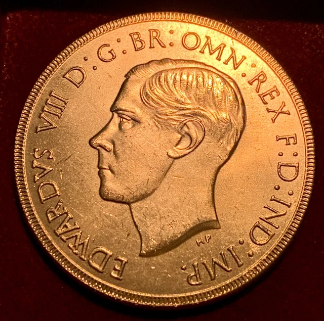 1937 🇬🇧 GREAT Britain King Edward VIII Historical Token £25.20 ...