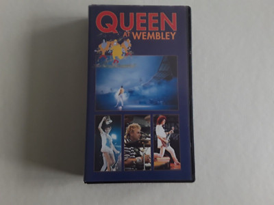 VHS VIDEO QUEEN - Live at Wembley Stadium £1.99 - PicClick UK