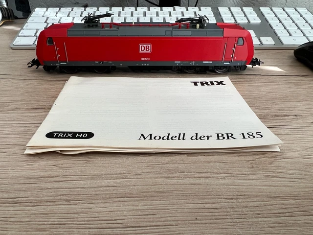 TRIX BR185 052-8 H0 E-Lok DB Digital Full Function Good Condition ...
