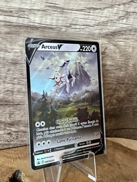 CARTE POKÉMON ARCEUS V SWSH204 – Promo – FR – NM EUR 9,00 - PicClick FR