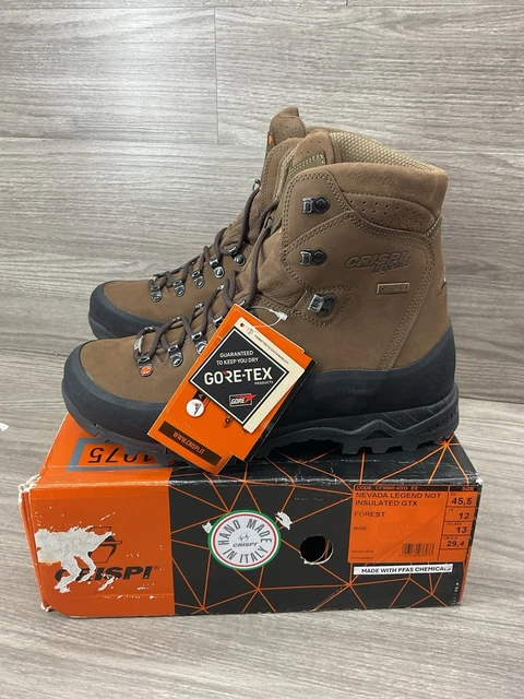 CRISPI NEVADA LEGEND GTX 8" Insulated Leather Hunting Boots Men's Sz ...