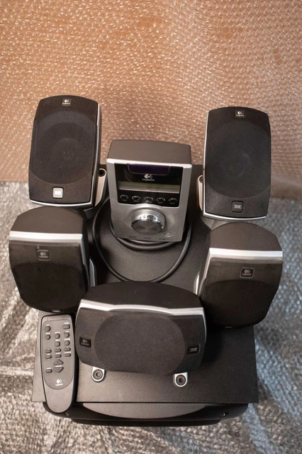 LOGITECH Z-5500 5.1 Digital Surround Sound Speaker System THX Certified ...