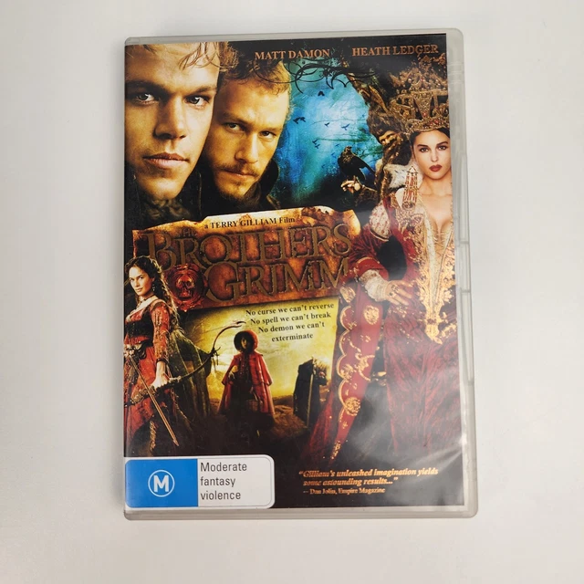 THE BROTHERS GRIMM DVD 2005 Matt Damon Heath Ledger Scifi Region 4 $8. ...