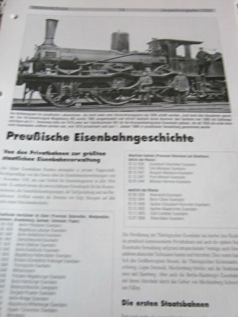 BAHNBETRIEBSWERK MIT GLEISPLAN N 18 Preußische Eisenbahngeschichte 8S EUR 5,30 - PicClick DE