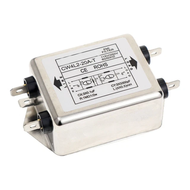 FILTRE ÉLECTRIQUE HAUTE performance pour applications monophasées CW4L2 ...