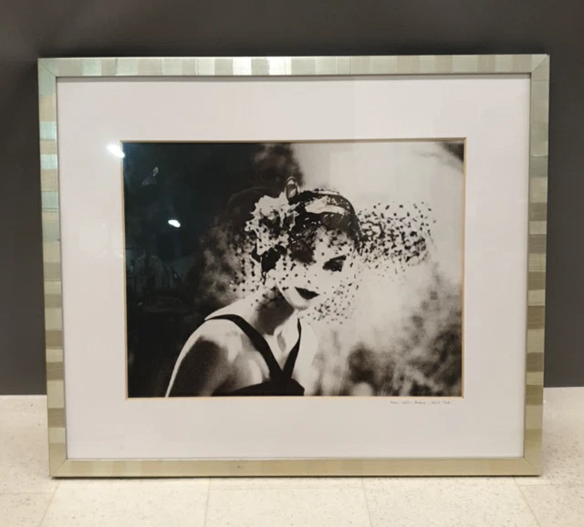 LILLIAN BASSMAN PHOTOGRAPHIC Print Framed 1950s Fashion Photography ...