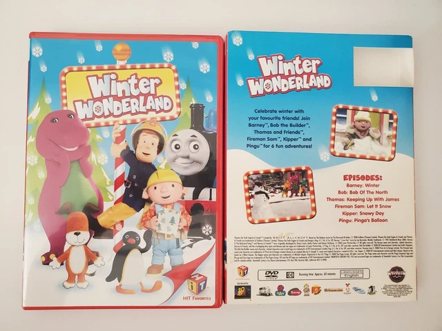 WINTER WONDERLAND DVD 2008 Lionsgate - Barney, Bob the Builder, Thomas ...