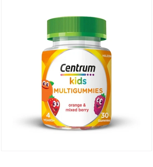 3 X CENTRUM Multivit Orange And Mixed Berry for Kids Immunity Support ...