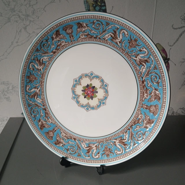 WEDGWOOD FLORENTINE TURQUOISE Dinner Plate 9.5" £15.61 - PicClick UK