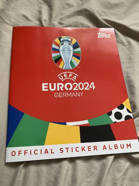 TOPPS UEFA EURO 2024 Swiss Schweiz Edition Fußball Sticker - Empty ...