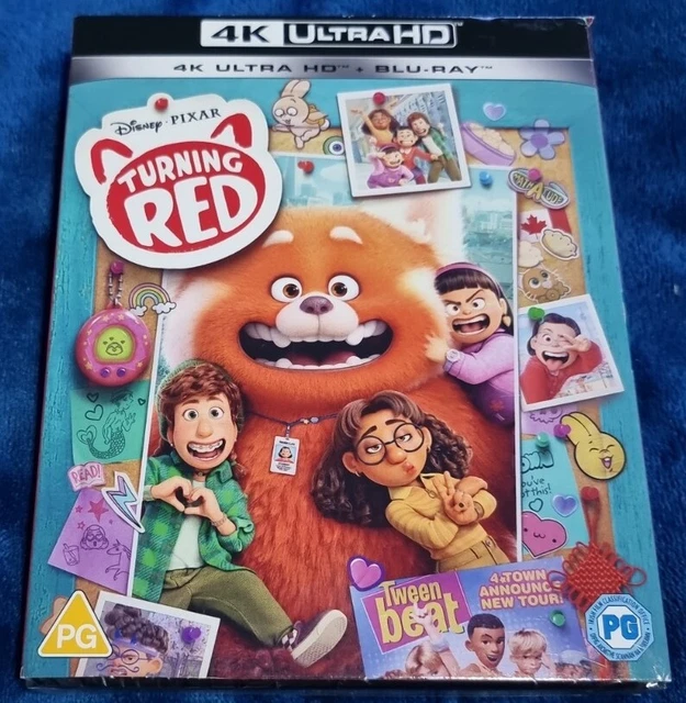 DISNEY PIXAR TURNING Red 4K Ultra HD & Blu Ray EUR 11,43 - PicClick FR