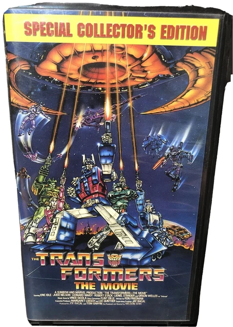 TRANSFORMERS: THE MOVIE (VHS, 2000, Special Collectors Edition) Very ...