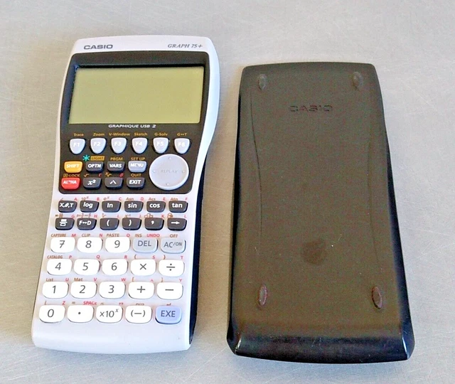 CASIO GRAPH 75+ Calculatrice Calculette Scientifique Graphique ...