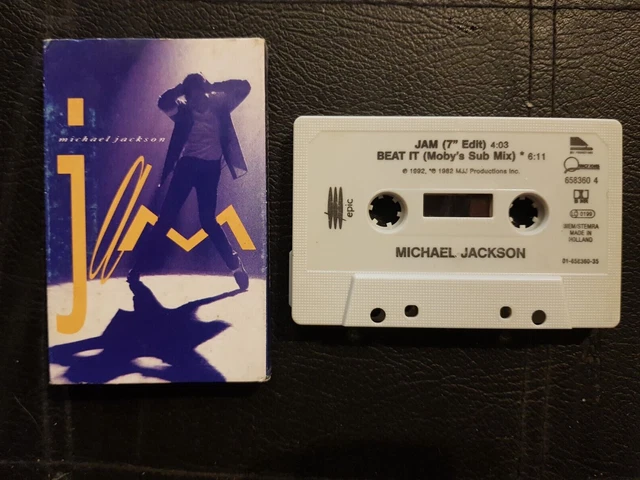MICHAEL JACKSON JAM Cassette Single K7 Audio Tape 1991 EUR 19,99 ...